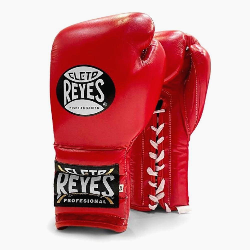 Guantes de boxeo Cleto Reyes Entrenamiento Tradicional CE4 Rojo con ...