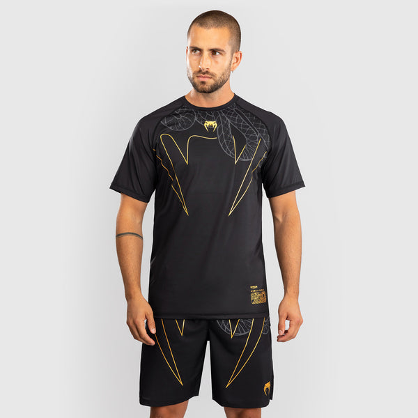 Camiseta Venum Serpenti Dry Tech Negro - Combat Arena